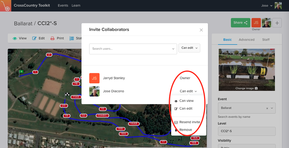 Sharing and Collaboration | CrossCountry App